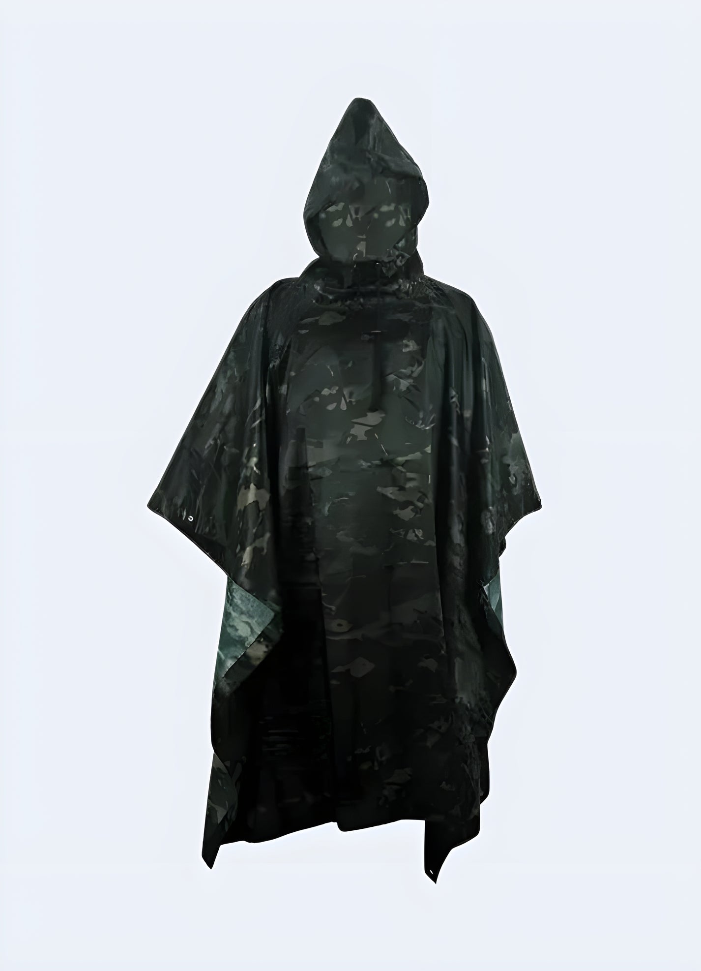 Camo Tactical Poncho – Techwear Canada