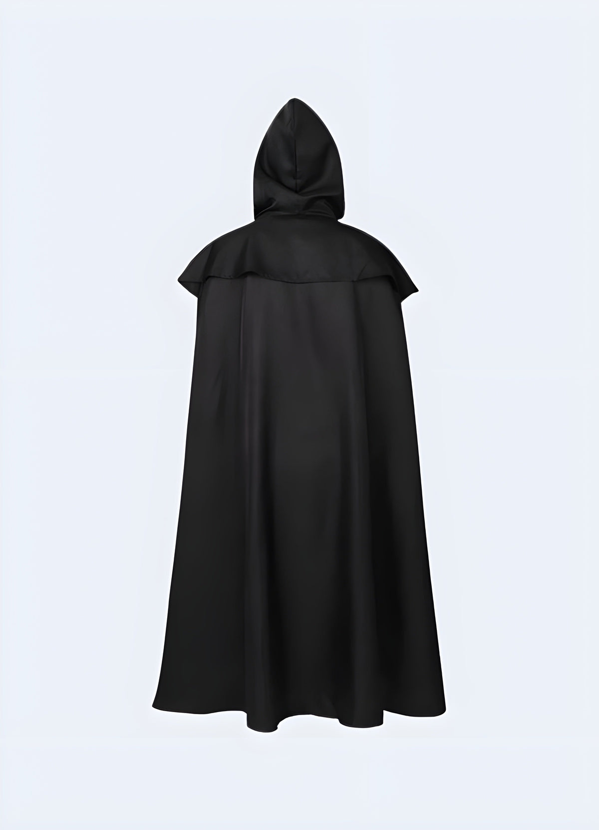 Dark Futuristic Hooded Cloak – Techwear Canada