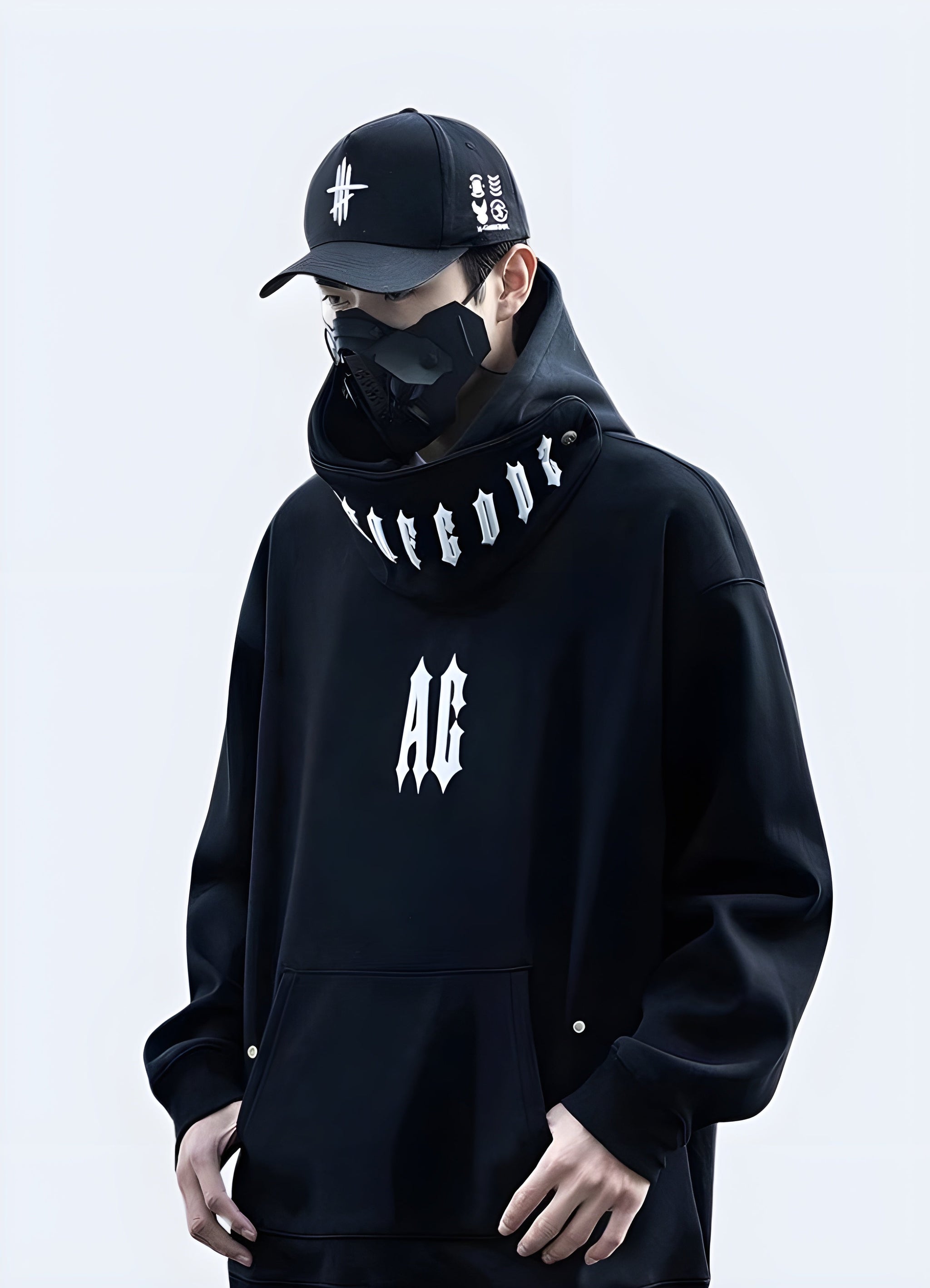 Techwear Goth Hoodie – Techwear Canada